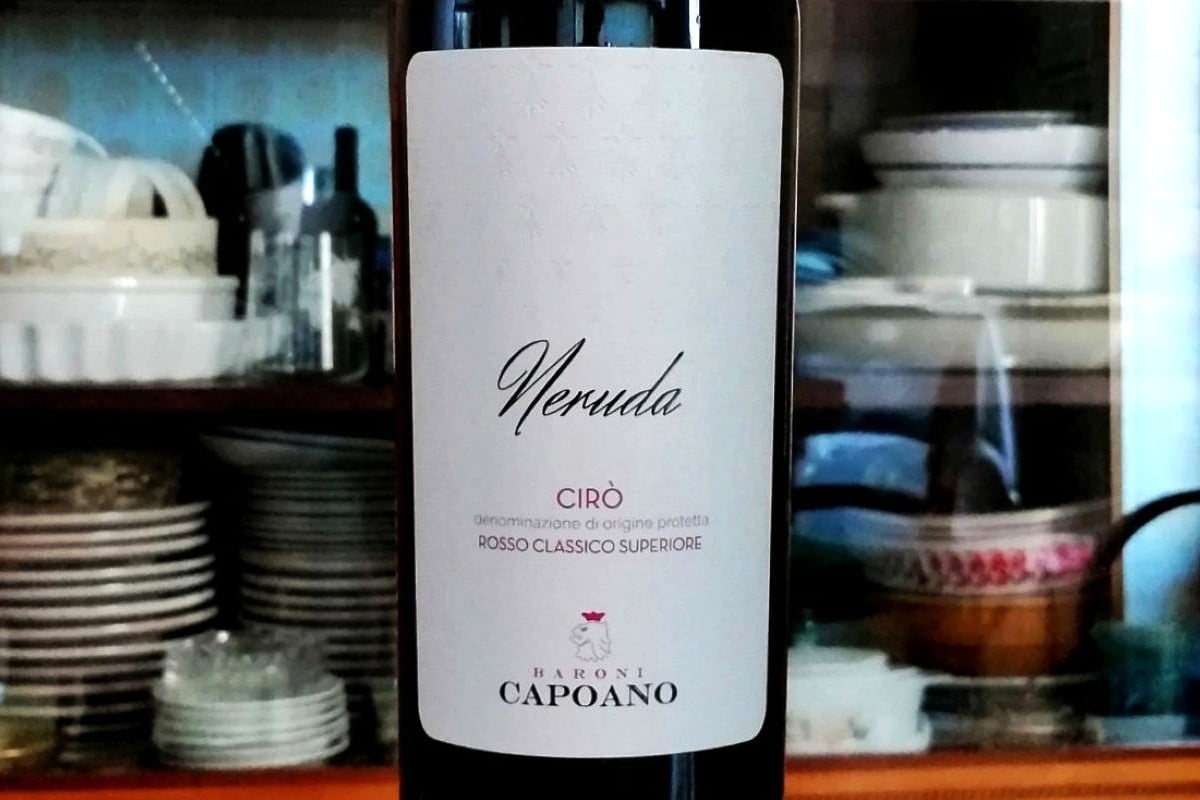 Cirò Rosso Classico Superiore Neruda 2024 – Baroni Capoano | Cronache ...
